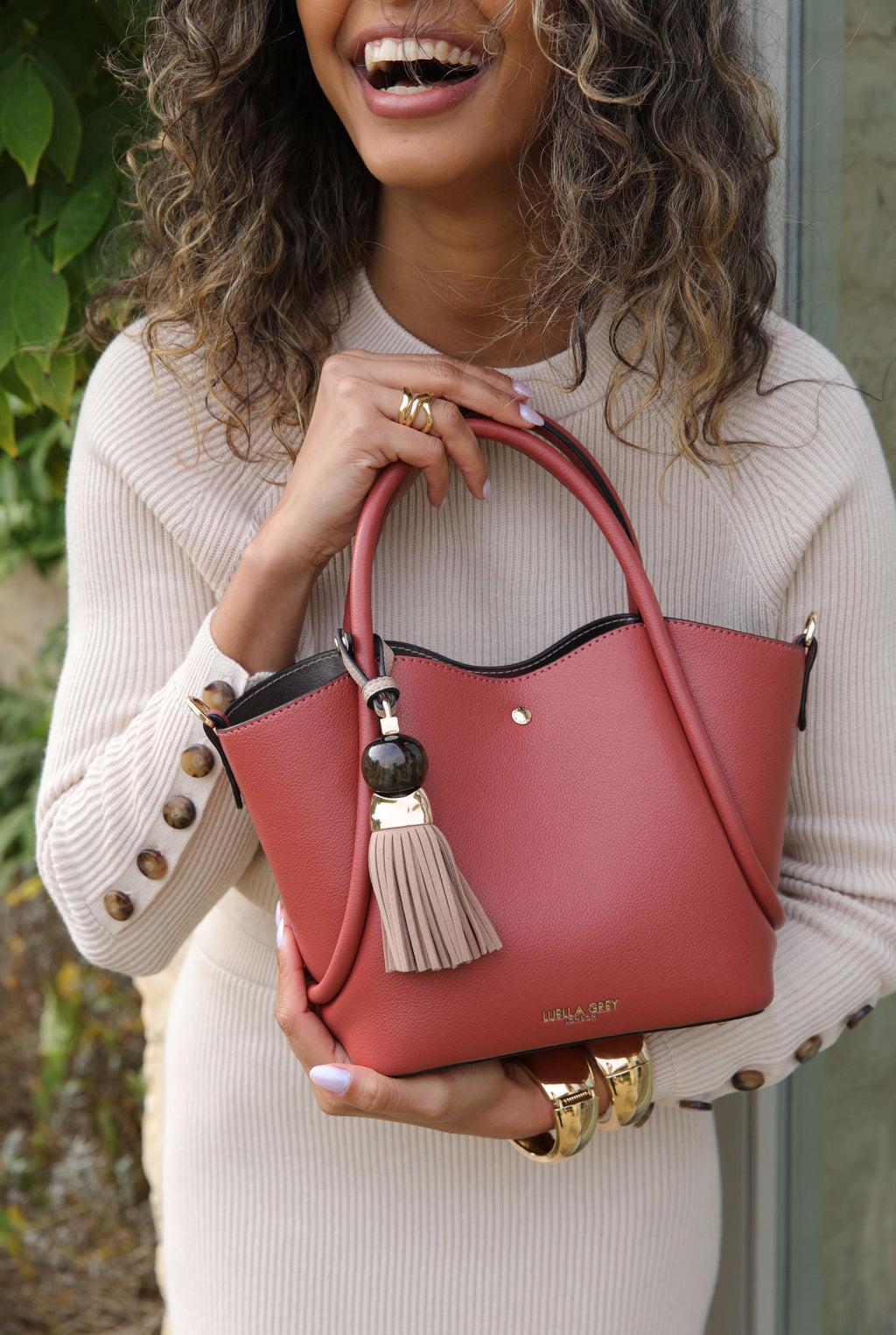 Flo Paprika/Mushroom Crossbody – Luella Grey